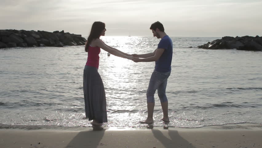 Stock video of two lovers dancing with the sound | 6205244 | Shutterstock