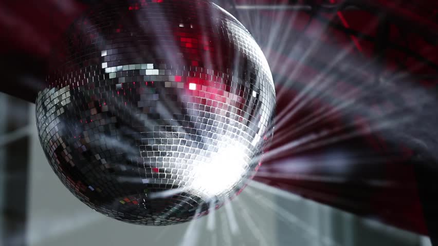 Rotating Disco Ball with Beautiful Stock Footage Video (100% Royalty ...