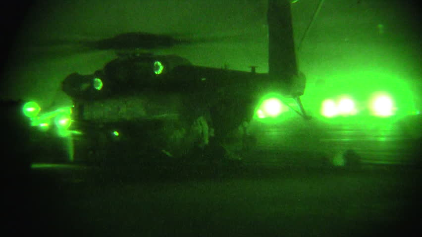 Night Vision: Special Ops Soldiers Stock Footage Video (100% Royalty ...