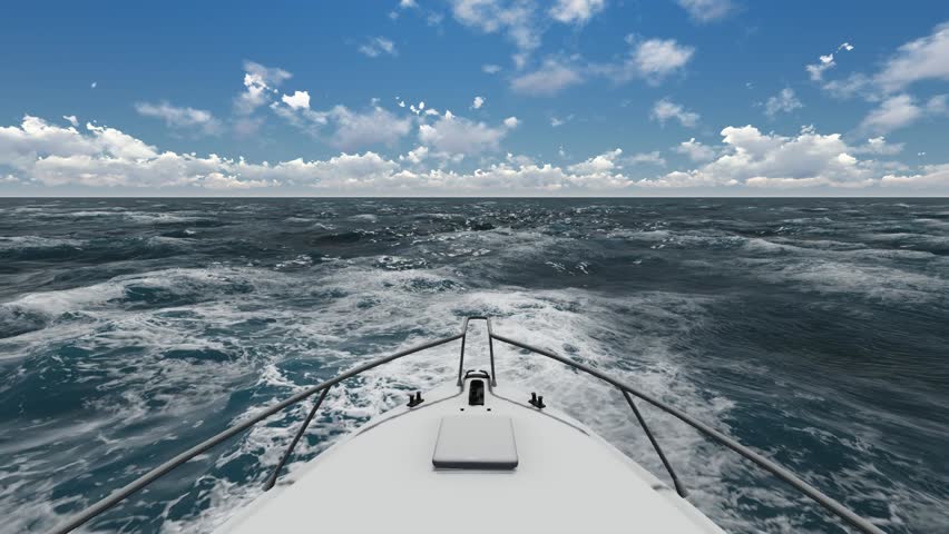 Sailing in the Wind Through Stock Footage Video (100% Royalty-free ...