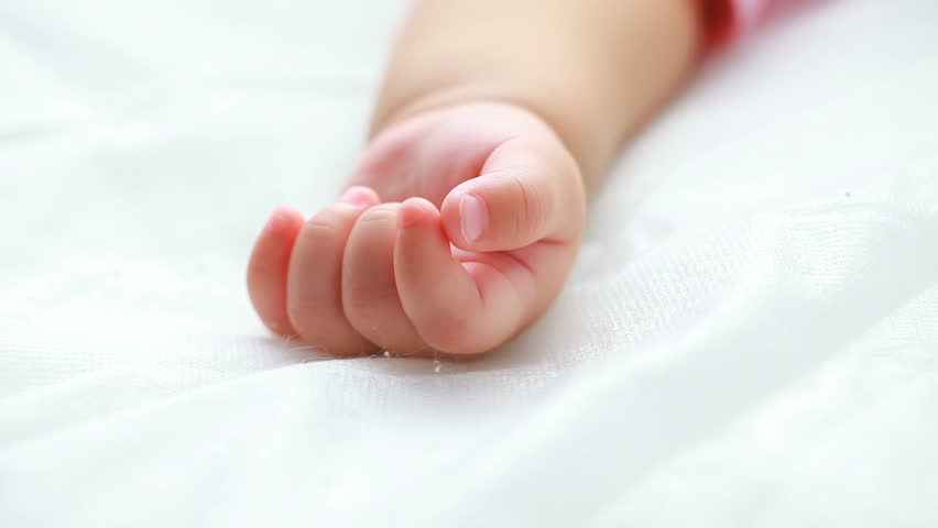 Close up of Babys Hand Stock Footage Video (100% Royalty-free) 6985684 ...