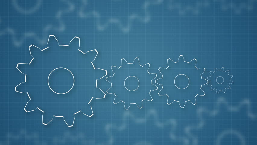 Gears in Motion Stock Footage Video (100% Royalty-free) 7254994 ...