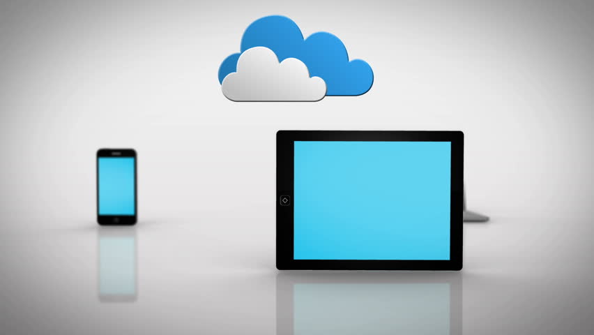 Digital Animation of Media Devices Stock Footage Video (100% Royalty ...