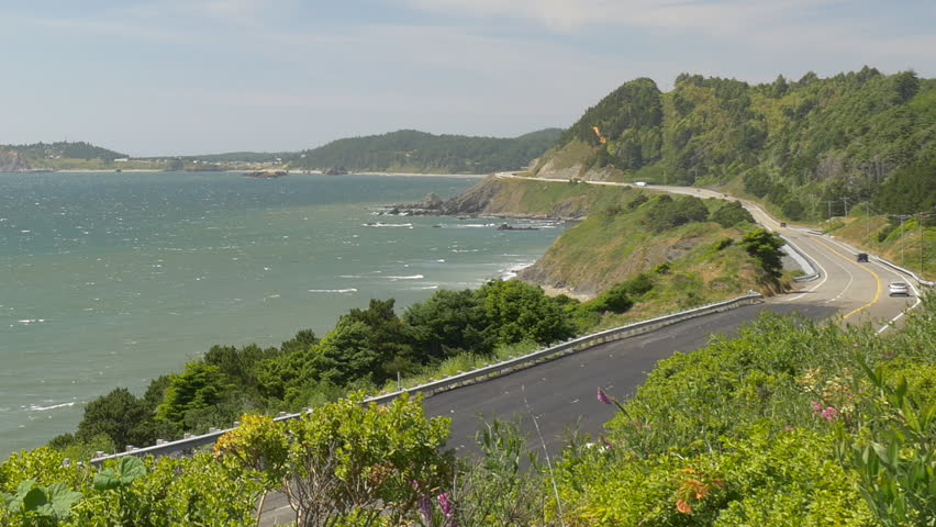 Zoom Out of Oregon Coast Stock Footage Video (100% Royalty-free ...