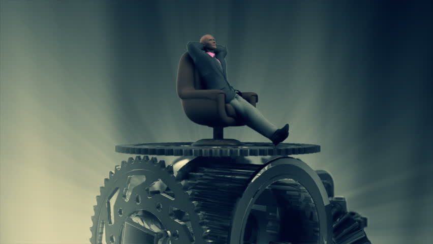 Rat Race in Office Metaphor. Stock Footage Video (100% Royalty-free ...