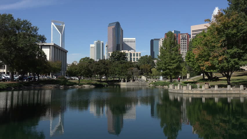Waterfront View Of Downtown Edmonton, AB Stock Footage Video 1080682 ...