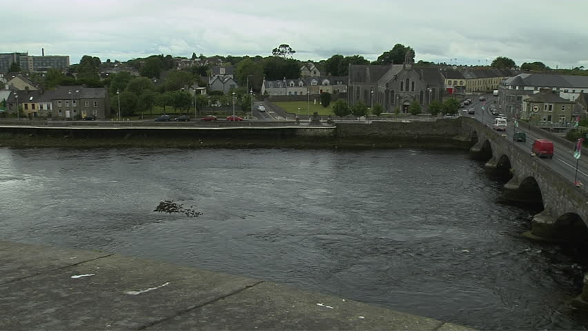 Thomond Bridge Limerick Ireland Stock Footage Video (100% Royalty-free ...