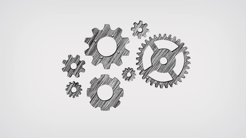 Complicated Intricate Clock Mechanism From Different In Shape And Size ...