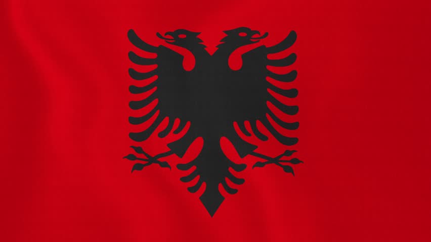 Albanian Flag Stock Footage Video | Shutterstock