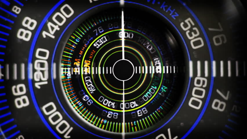 Stock video of close-up of the circular radio dial | 957634 | Shutterstock