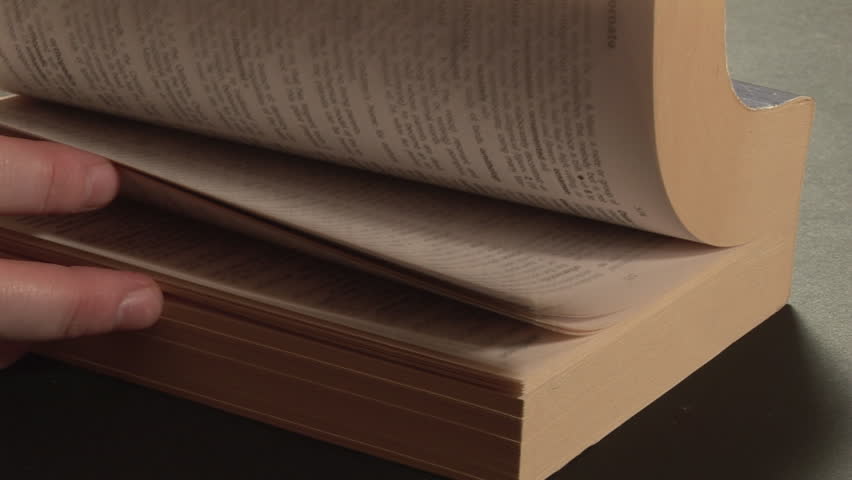 Stock video of flipping through book pages | 96604 | Shutterstock