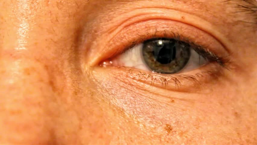 A Slowly Blinking Eye. Stock Footage Video (100% Royalty-free) 971404 ...