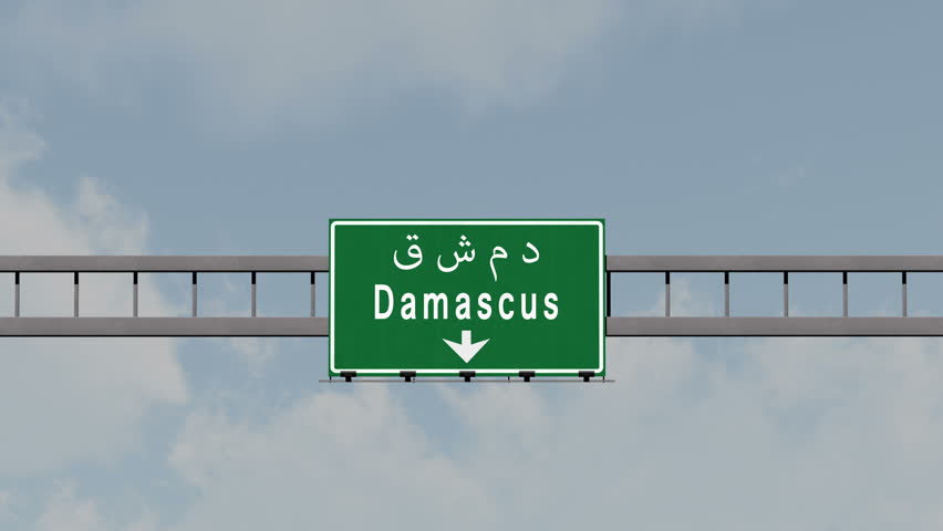 4k Passing Under Damascus Syria Stock Footage Video (100% Royalty-free ...